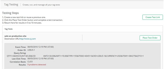 Troubleshoot CJ Tags with New Tool