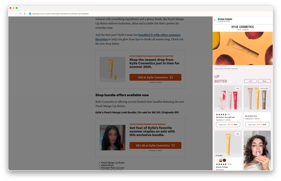 CJ Clients Can Now Use firmly's Embedded Checkout Technology